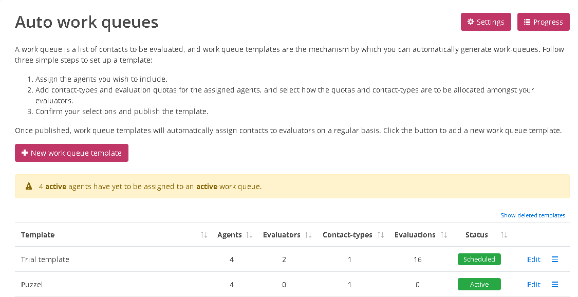 Setting up an Auto work queue | Puzzel Help Centre